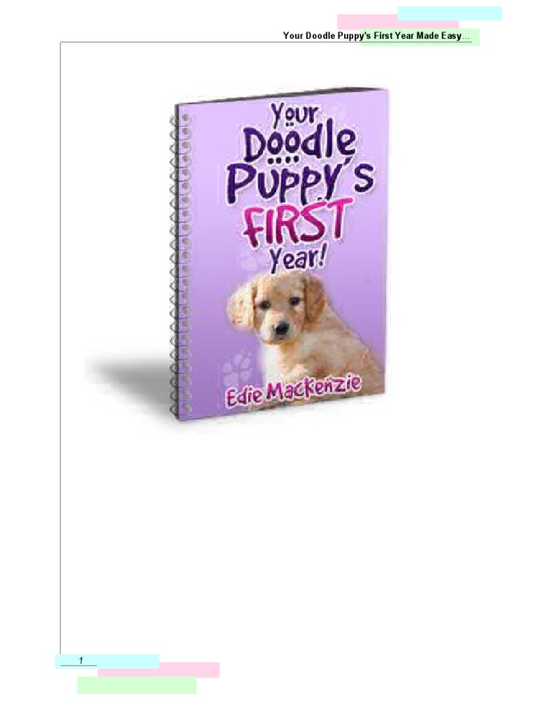 Your Doodle Puppys First Year | PDF | Dogs | Domesticated Animals