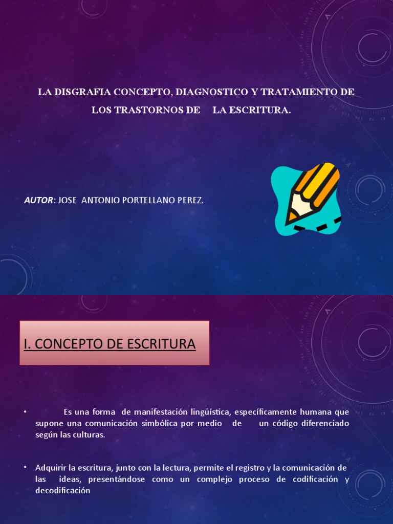 Disgrafia Tentativa Presentación | PDF | Aprendizaje | Neurociencia