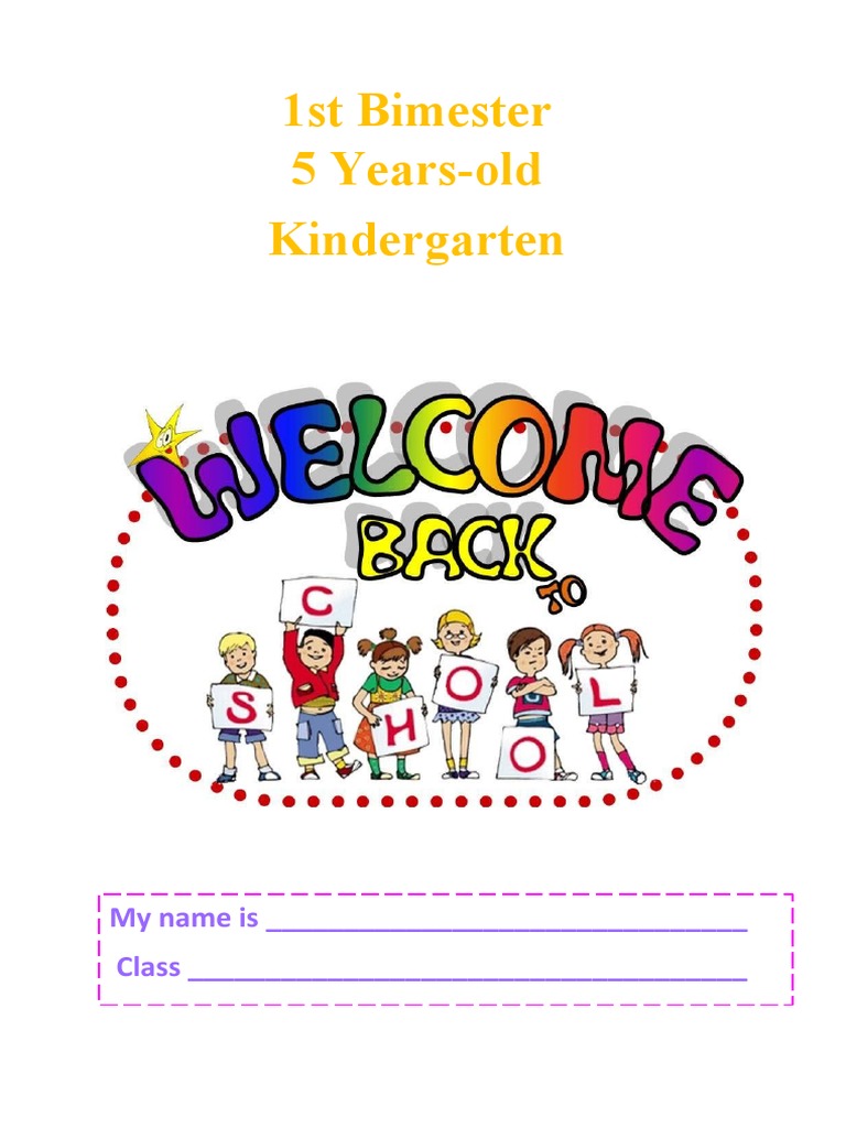 Booklet Kinder 5 Years Old | PDF