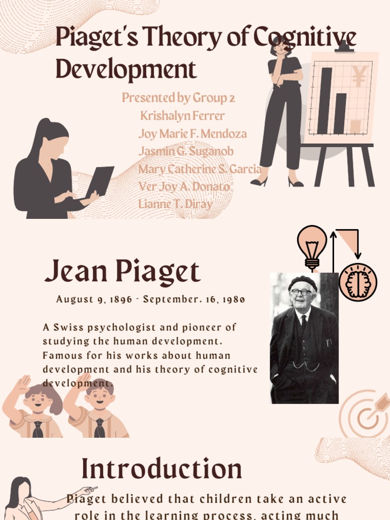 Piaget's Theory of Cognitive Development | PDF | Schema (Psychology ...