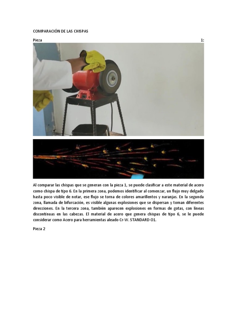 Comparación de Las Chispas | PDF