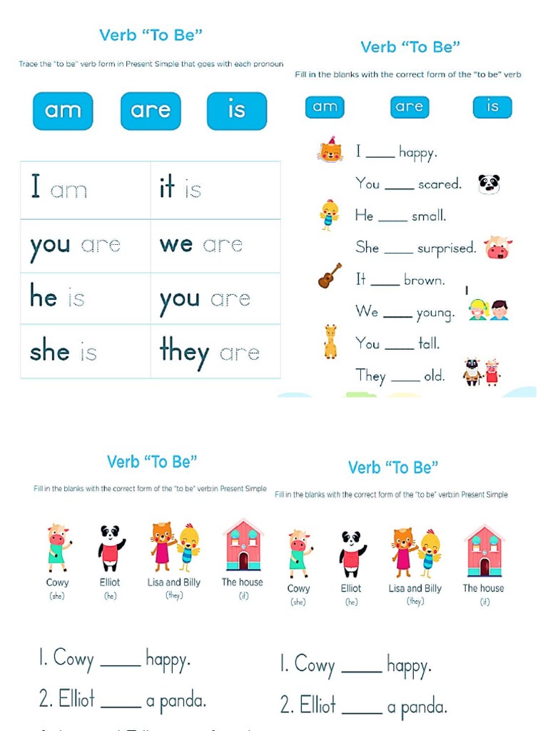 Verb To Be | PDF