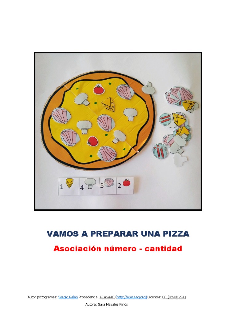 Vamos A Preparar Una Pizza Ingredientes | PDF