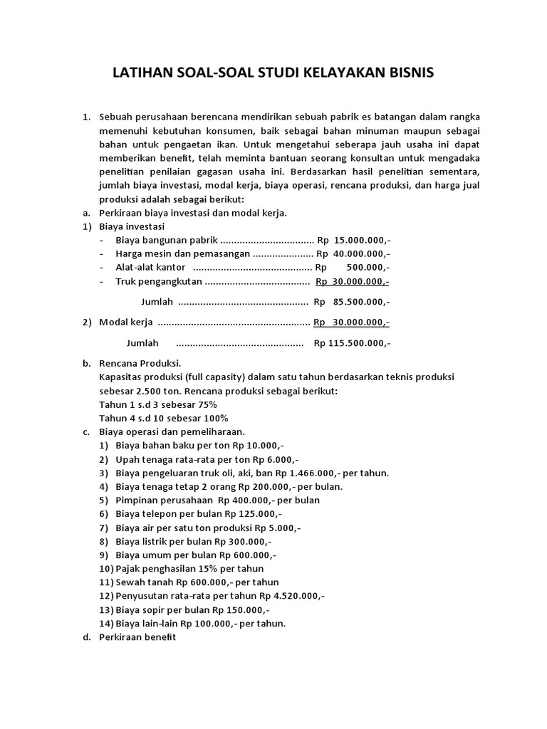 Latihan Soal SKB 18 | PDF