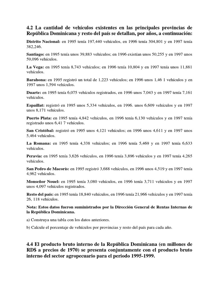 Ejercicios Del Capitulo 4 - Estadistica General | PDF | Producto Interno Bruto | Histograma