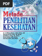 Metodologi Penelitian Kesehatan - Notoatmodjo | PDF