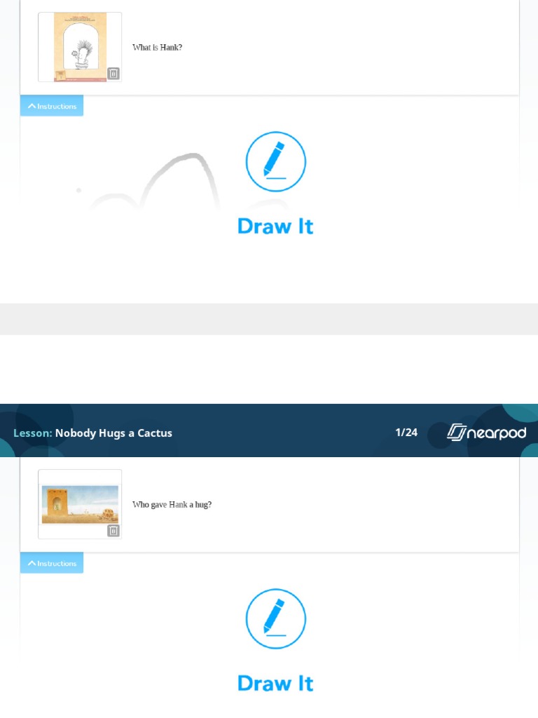 Nobody Hugs A Cactus | PDF