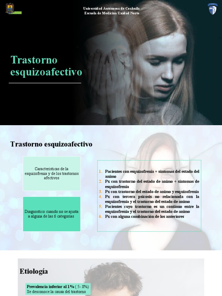 Trastorno Esquizoafectivo | PDF | Esquizofrenia | Psicosis