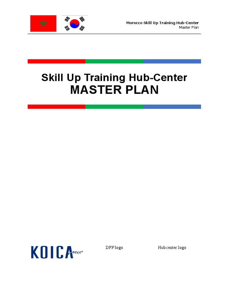 A Comprehensive Master Plan for Establishing the Morocco Skill Up Training Hub-Center | PDF ...