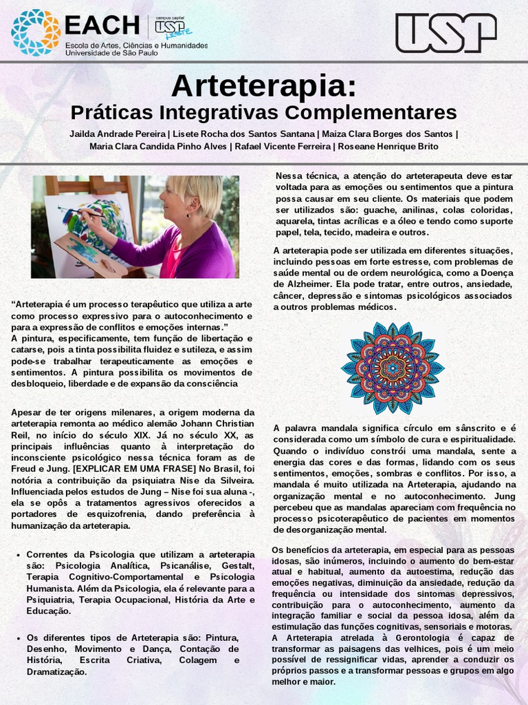 Práticas Integrativas complementares. | PDF | Arteterapia | Psicologia