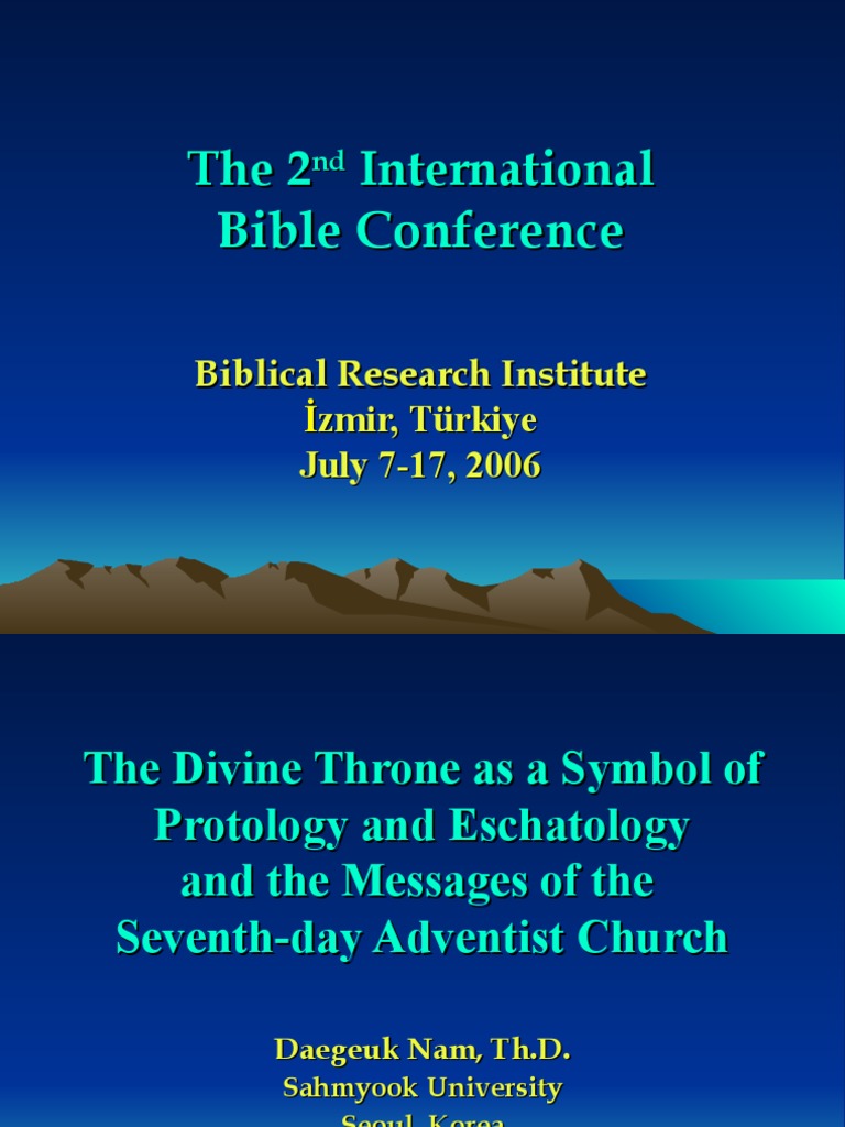 The Throne of God in Revelation | PDF | Seventh Day Adventist Church ...