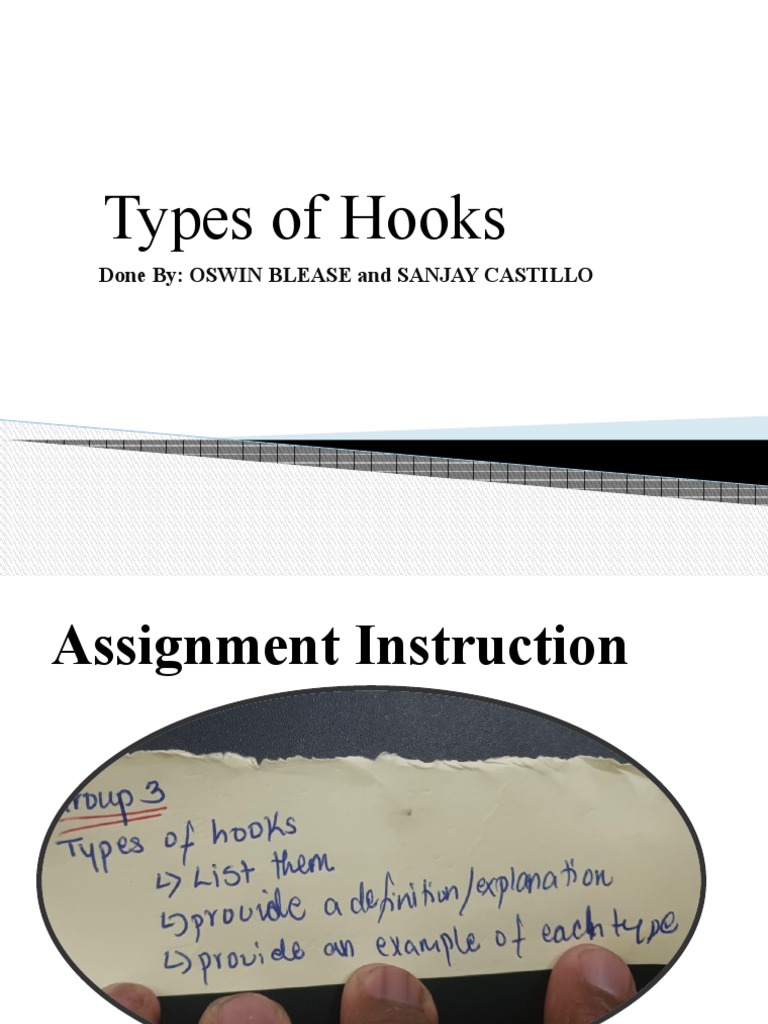 Types of Hooks | PDF