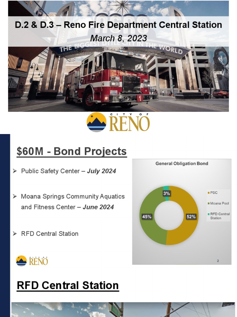 Reno Fire Department Central Station Presentation | PDF