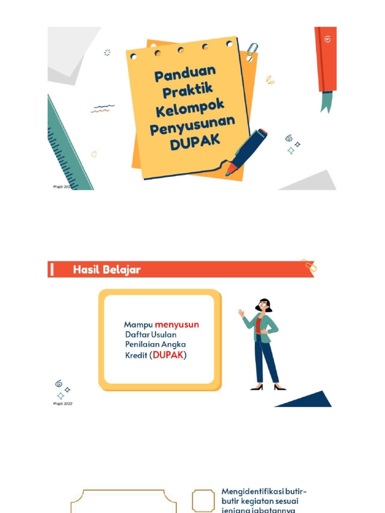 Panduan Penugasan Mpi.4 - Dupak 2022 | PDF