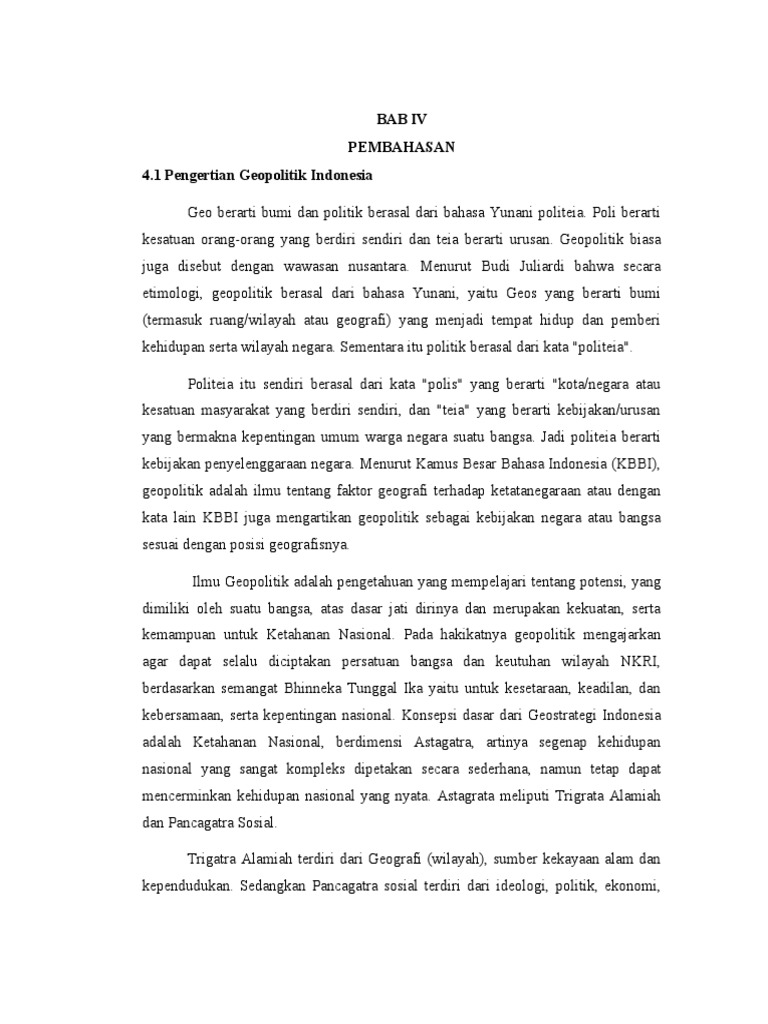 Bab Iv Pembahasan | PDF