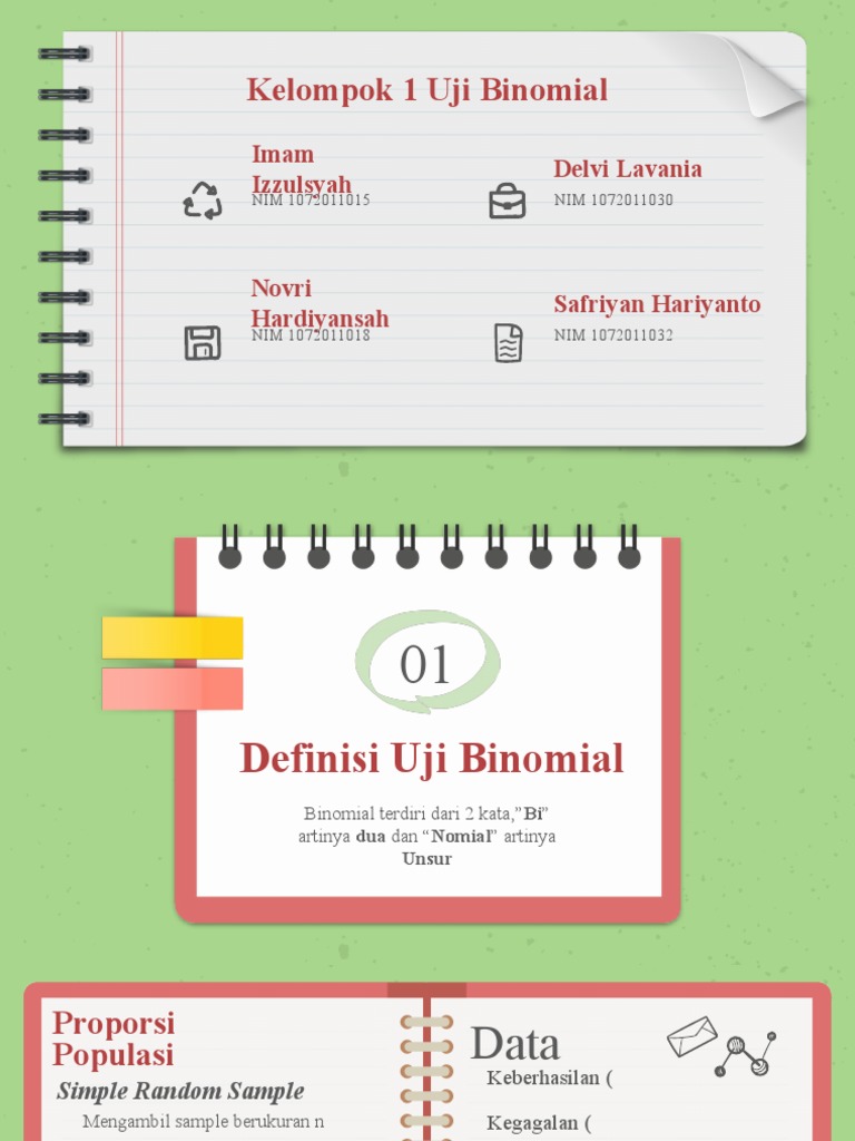 Uji Binomial Kelompok 1-1 | PDF