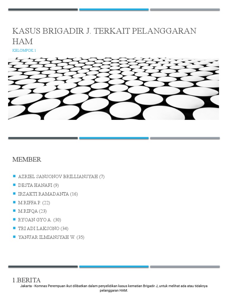 PPKN Xi 4 Kasus Ham Kel 1 | PDF