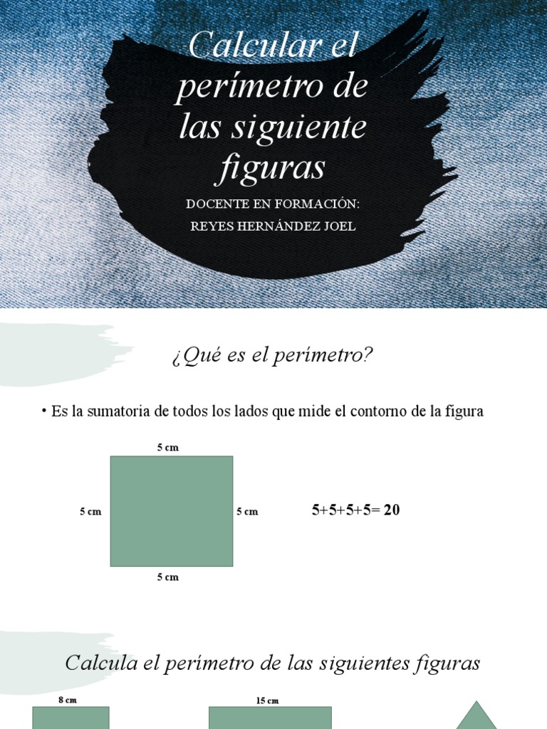 Actividad 2 Calcular El Perímetro de Las Siguiente Figuras | PDF ...