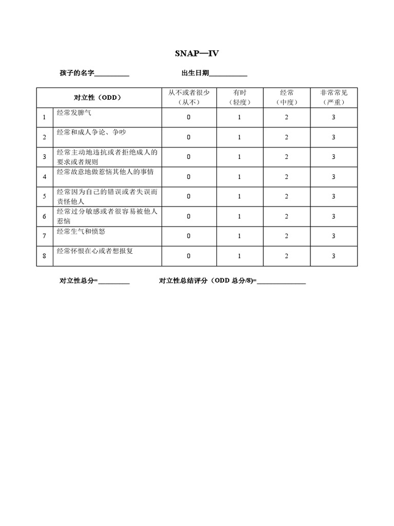SNAP IV中文 | PDF