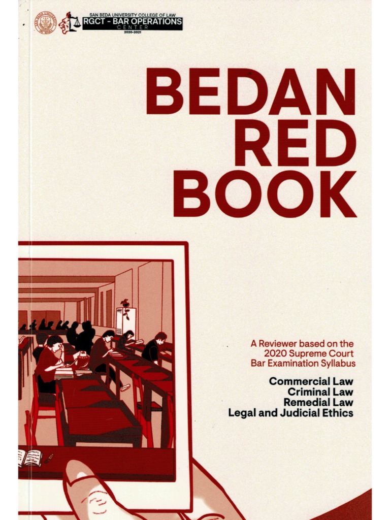 Bedan Red Book (2020 - 21) - 05. Criminal Law | PDF