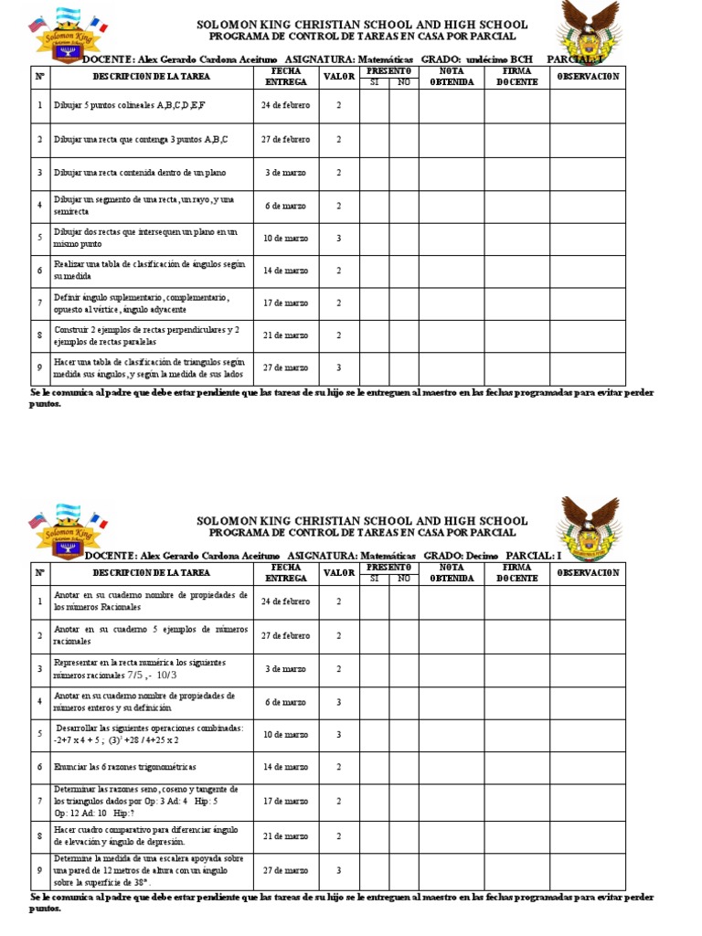 Rubricas Mr Cardona Sss Pdf Ángulo Trigonometría