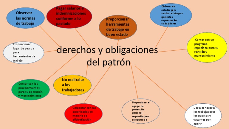 Derechos y Obligaciones Del PATRON | PDF