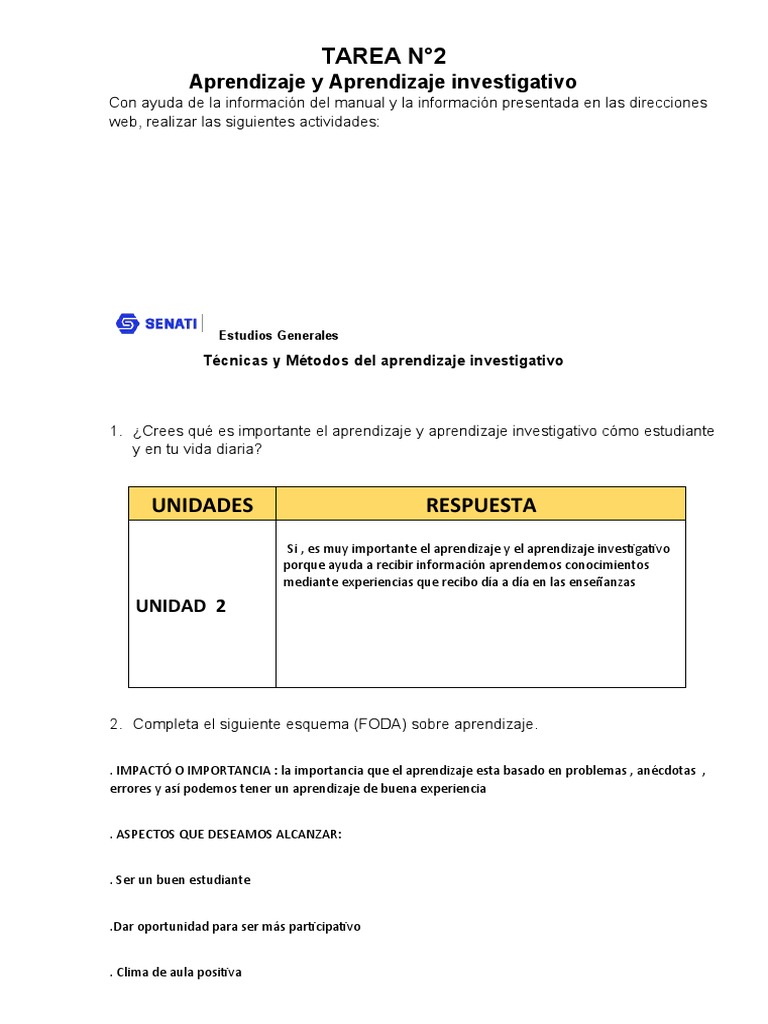 Técnicas y Metodos - Tarea - N°2 | PDF