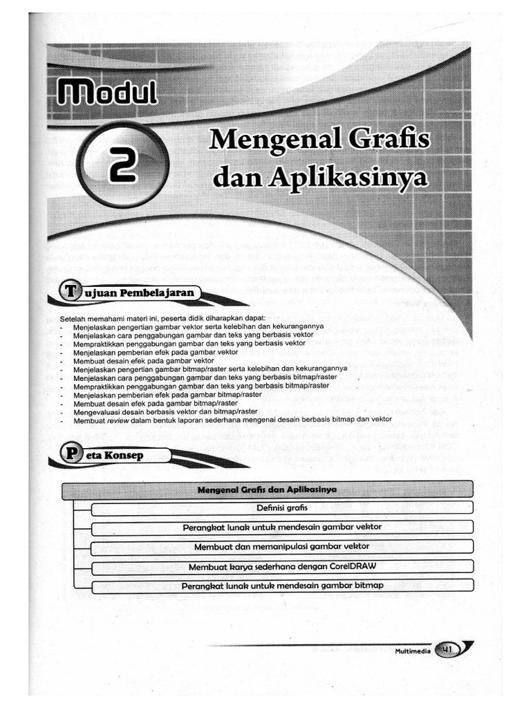 Modul 2 Mengenal Grafis Dan Aplikasinya PDF | PDF