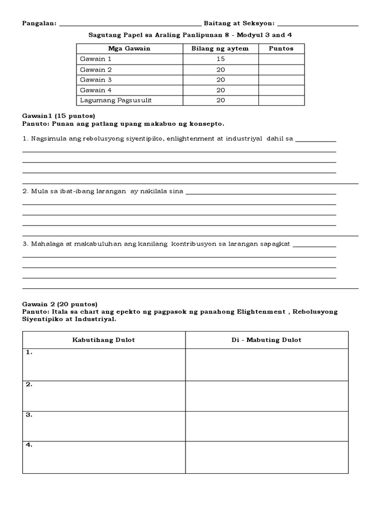 AP8 Q3 SGW 3@4 | PDF
