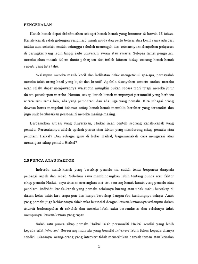 Pengenalan | PDF | Karier & Perkembangan