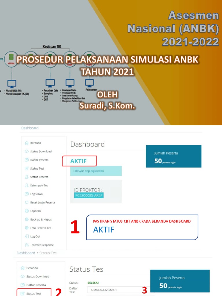 Prosedur Pelaksanaan ANBK 2024 | PDF