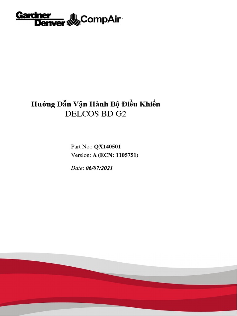 QX140501 DELCOS BD G2 User Manual (Tiếng việt) PDF | PDF