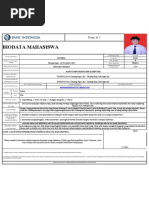 Motivation Letter Bahasa Indonesia | PDF