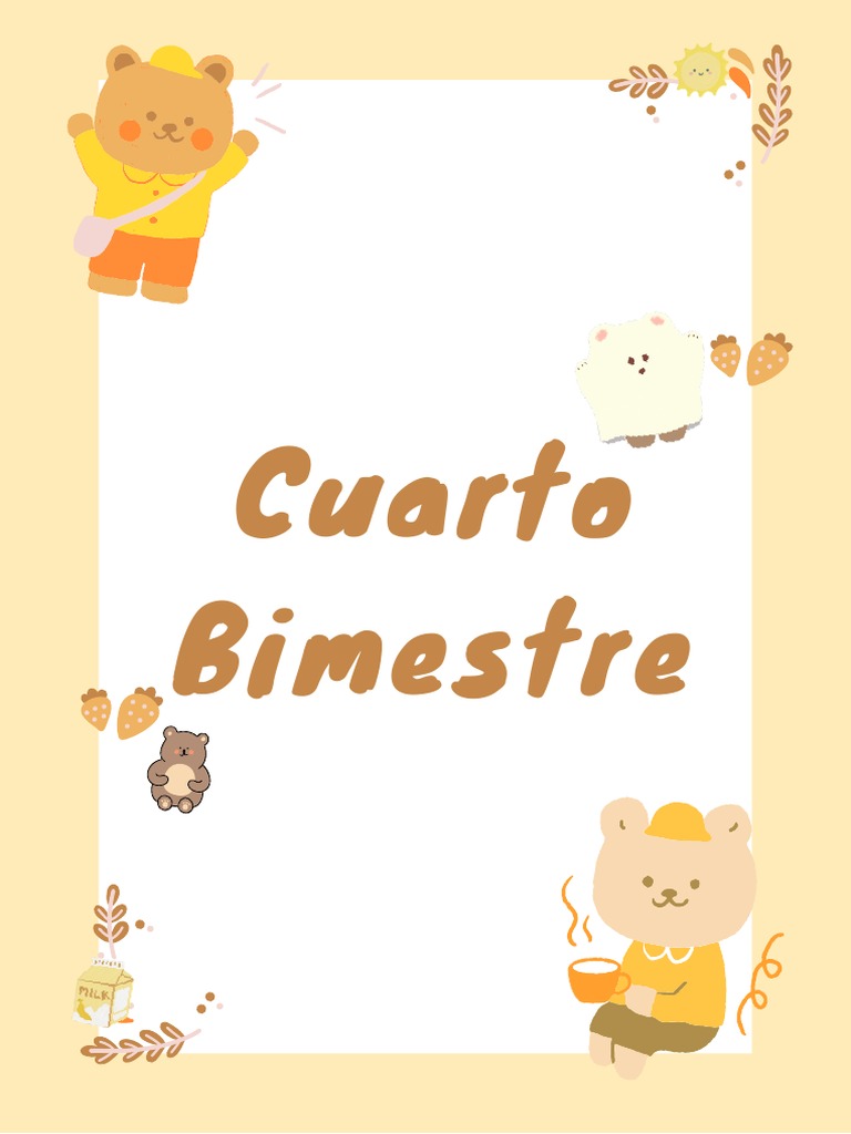 Cuarto Bimestre | PDF
