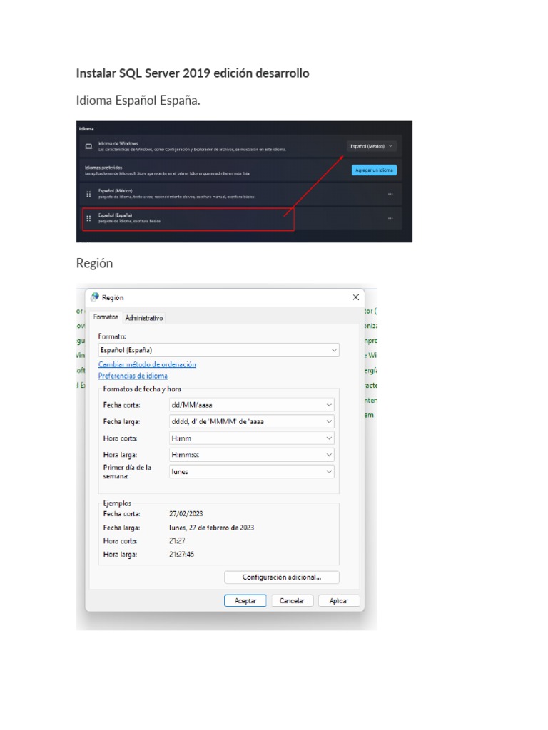 Guía para instalar SQL Server 2019 Dev | PDF | Servidor SQL de Microsoft | Cortafuegos (informática)