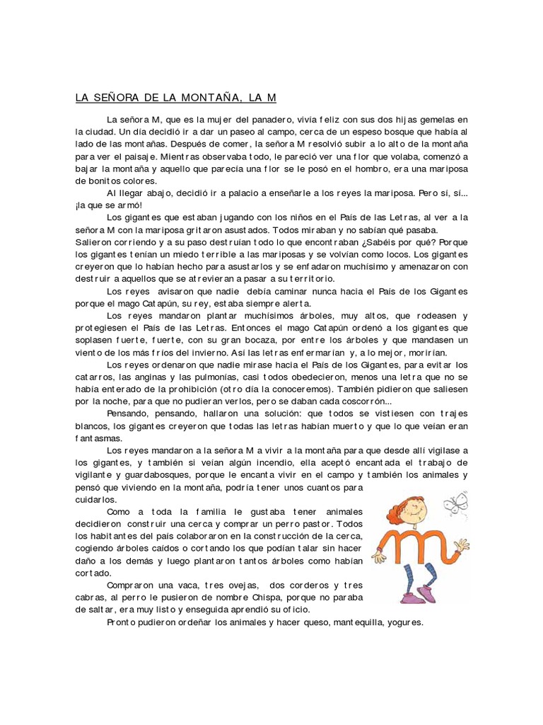 Cuento M PDF | PDF | Oveja