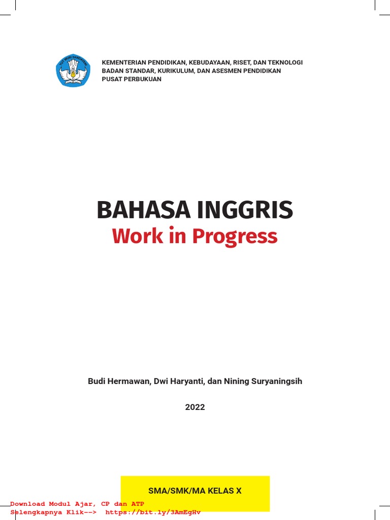 Buku Teks Bahasa Inggris untuk SMA/SMK Kelas X: Membantu Siswa Belajar Bahasa Inggris yang ...