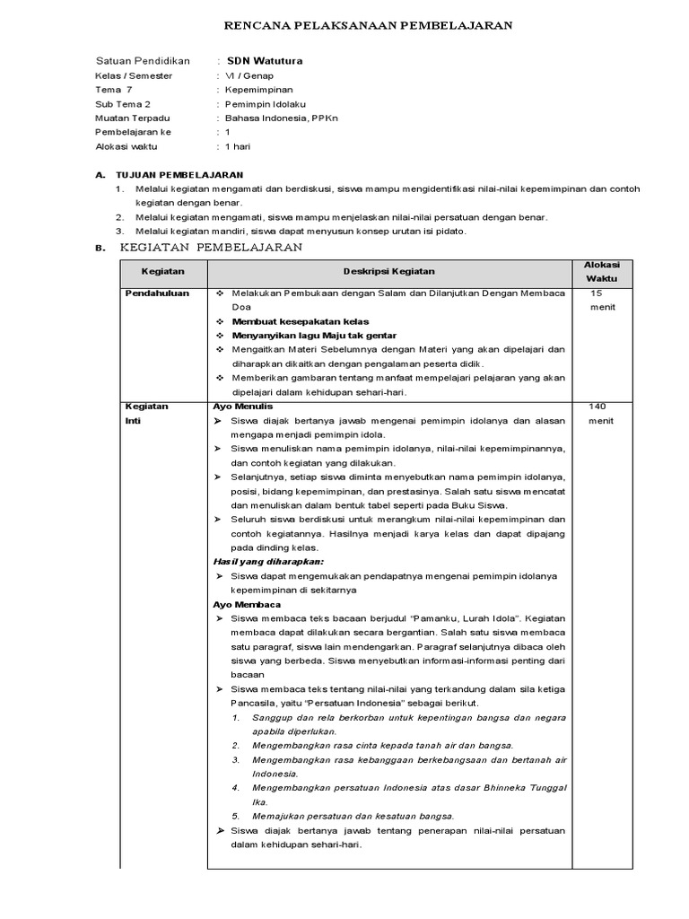6.7.2.1 Kelas 6 T7 ST2 PB1 | PDF