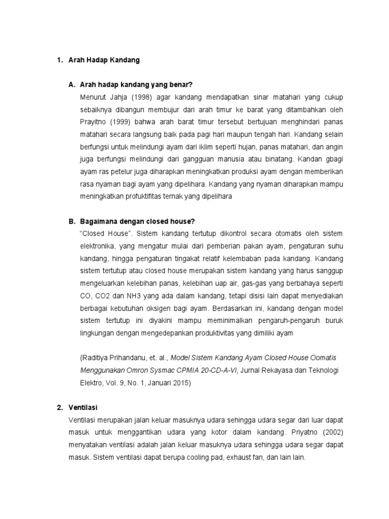 Joki - Peternakan Ayam | PDF