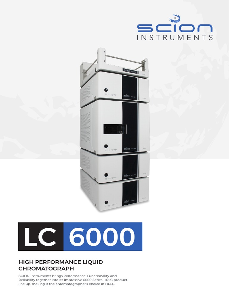 SCION LC Flyer FINAL Web | PDF | High Performance Liquid Chromatography ...