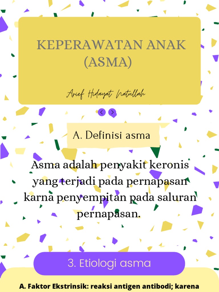 Asma Pada Anak PDF | PDF