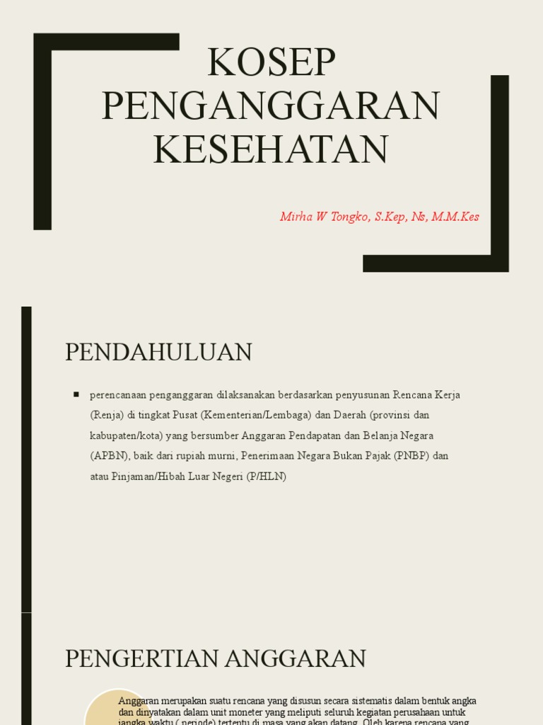Materi 3 Dan 4 Biaya Kesh - Mirha | PDF