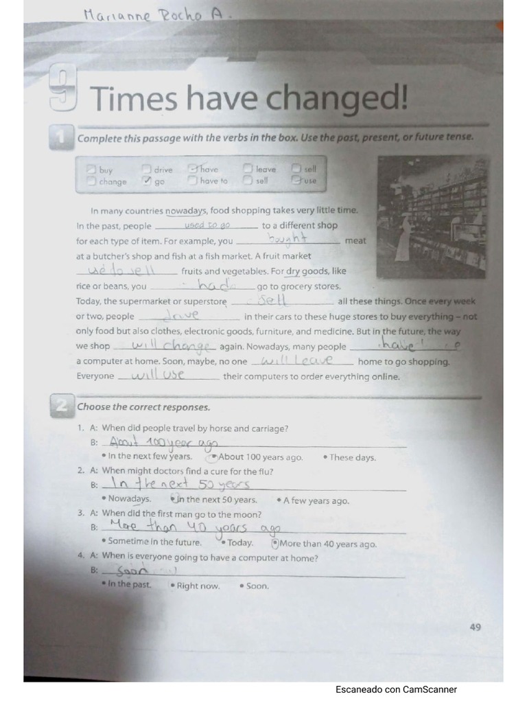 Workbook Marianne Rocha Arancibia PDF | PDF