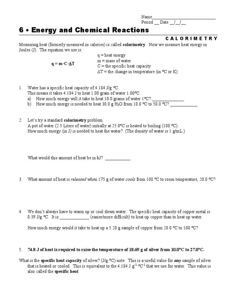 Mcat Practice | PDF | Heat | Water