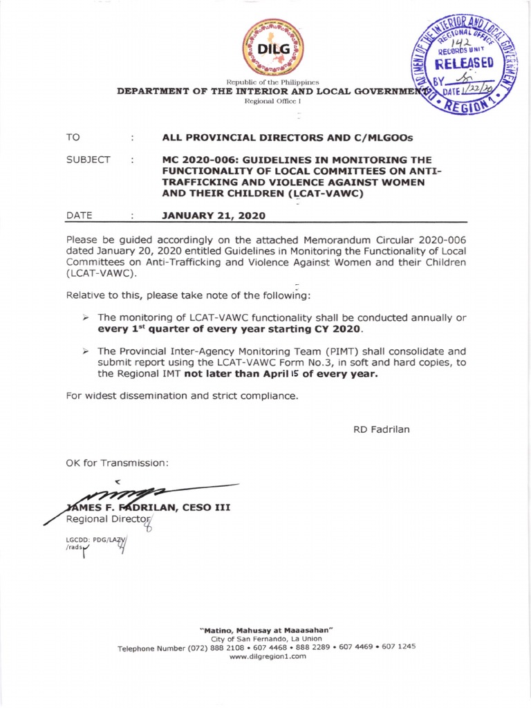 4 MC 2020-006 | PDF | Human Trafficking | Human Rights