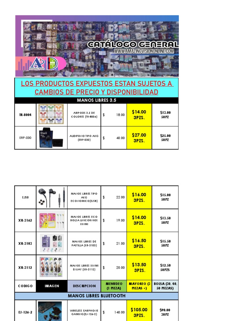 Catalogo General Oficial 09-FEB PDF | PDF | Diseño | Bienes manufacturados