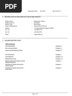 Ecolab Sanitizing Wash N Walk SDS | PDF | Toxicity | Personal ...