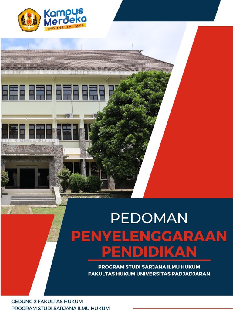 Buku Pedoman Penyelenggaraan Pendidikan Prodi Sarjana 2024012023 Rev - PDF PDF | PDF