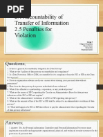 Offenses and Penalties RA 10173 (Table) | PDF | Information | Common Law