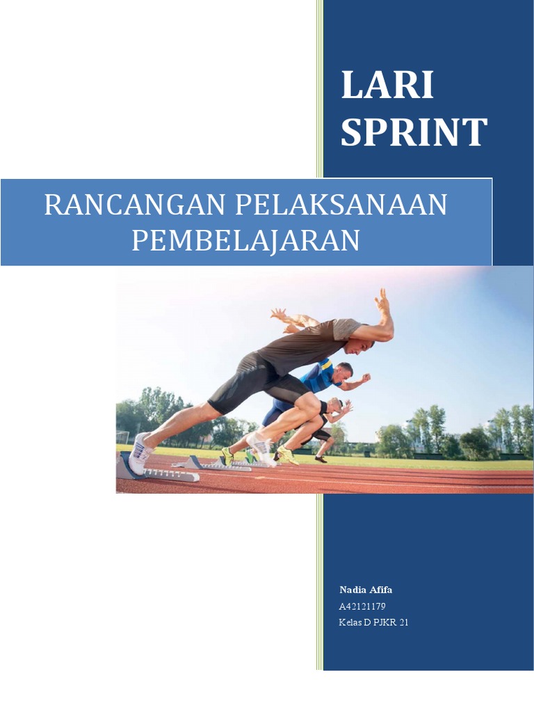 RPP Lari Sprint 50M SMA Palu | PDF | Karier & Perkembangan
